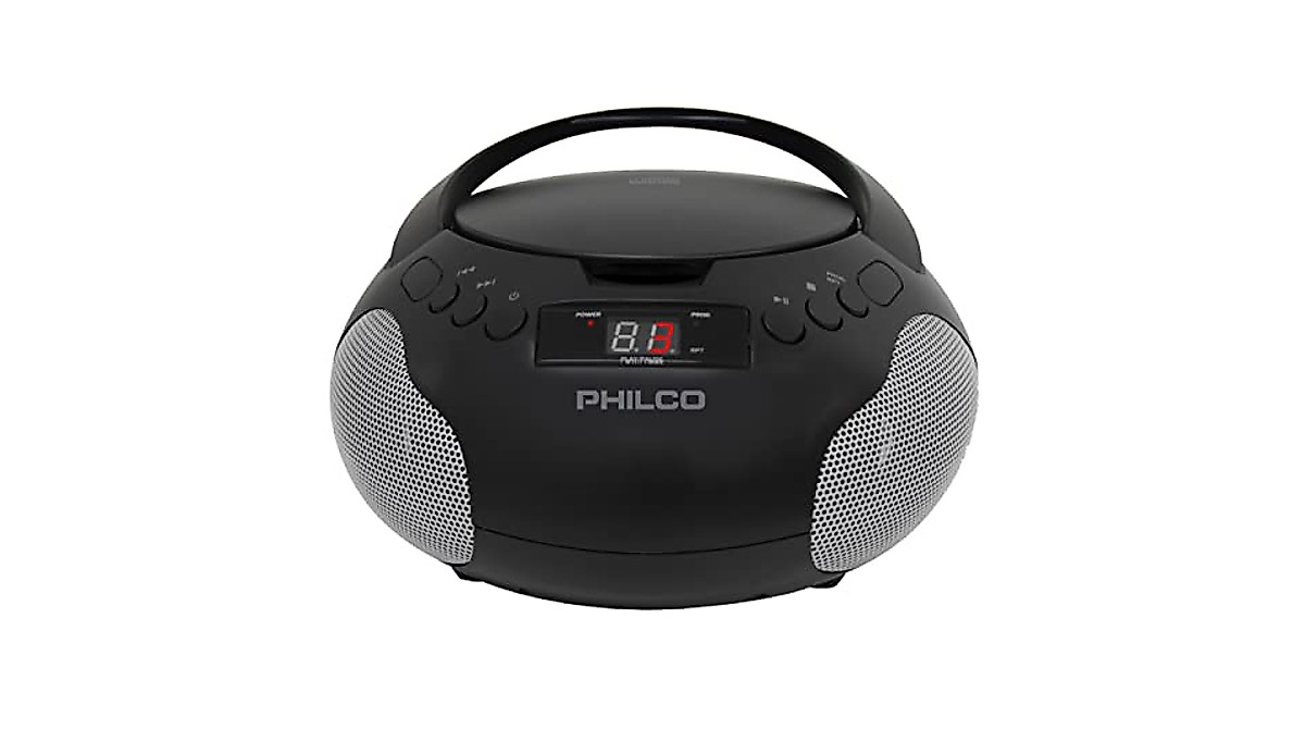 Philco Portable CD Player Boombox - Compact & Versatile