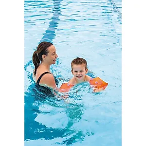 Zoggs Roll-Ups Armbands, Confidence Building Arm Bands, Safe Zoggs Swimming Armbands, Starter Swimming Floats for Children, Ideal Swimming Floats for Kids, 6-12 Years