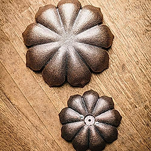 GARMOLY Incense Burner, Incense Holder for Sticks, Brass Lotus Incense Stick Holder and Detachable Ash Cather