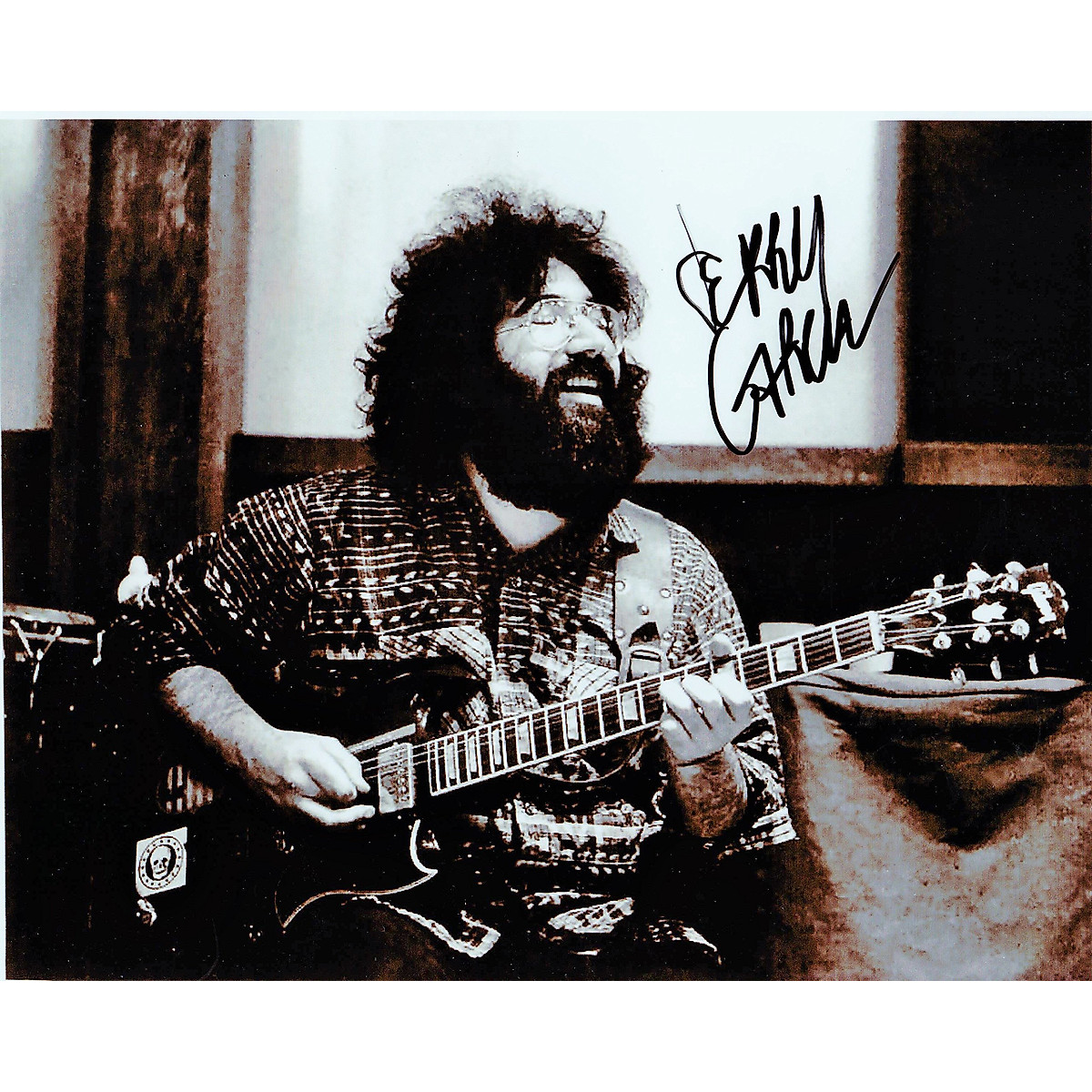 Jerry Garcia, from The Grateful Dead, 8 X 10 Autograph Photo on Glossy Photo Paper