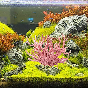 Besimple Artificial Aquarium Coral Ornament Plastic Fish Tank Plants Decoration for Aquarium Landscape