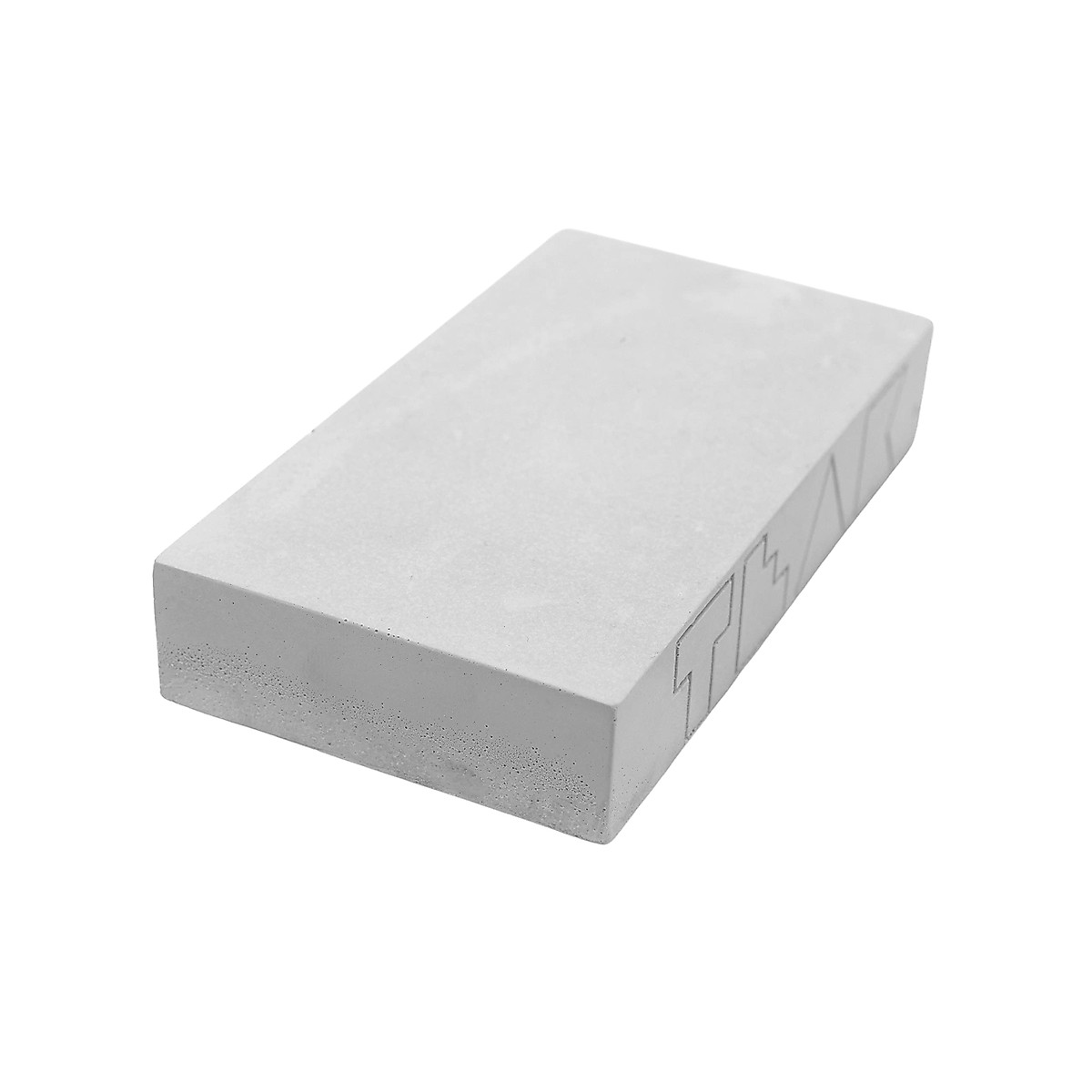 Teak Tuning Monument Series Concrete Fingerboard Obstacle, Big Slab Manual Pad - 5.5" Wide, 3" Long, 1" Tall - Ultra Premium, Super Durable Polymer Modified Concrete - Sterling Gray Colorway