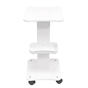 Salon & Spa Equipment Trolley Carts with Wheels Mobile Portable Beauty Salon Microblading Supplies Rolling Trays Hairdresser Stylist Esthetician Instrument Storage Tray