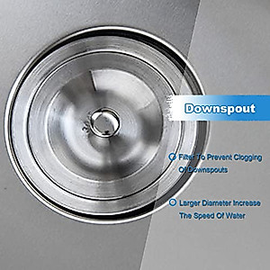 Stainless Steel Mop Sink Floor Mount Mop Service Basin, Commercial Heavy Duty Shop Sink Balcony Utility Sink Wash Station Laundry Tub