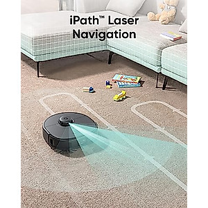 eufy Clean X9 Pro CleanerBot with MopMaster Adaptive Pressure Cleaning, 2 Rotating Mops, Carpet Detection with 12 mm Auto-Lifting Mops, Auto-Clean Station, 5,500 Pa Suction, and AI Obstacle Avoidance