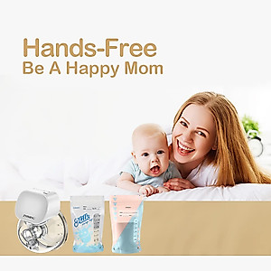 Breast milk storage bags, 100count/1Pack,7-8 ounces, liquid food bag, Breast milk storage bags freezer;breast feeding，Double-layer self-sealing, flat, upright after filling.