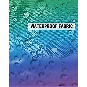 Outdoor Pillow Covers 18x18 Waterproof Throw Pillow Covers Pride Ombre LGBT Pillow Covers Decorative Garden Cushion Case for Patio Couch Sofa Polyester Decoration Set of 2 Rainbow