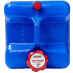 Ergonomic contoured handle Water Storage Container 7 Gallon (7gal/26L) (2-Pack)