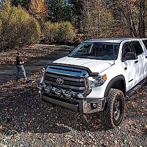 Stampede | Vigilante Hood Protector - High Profile / Smoke | 2011-2014 Chevrolet Silverado 2500 / 3500 HD | 2048-2