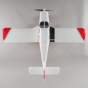E-flite RC Airplane Cherokee 1.3m BNF Basic Transmitter Battery and Charger Not Included with AS3X and Safe Select EFL54500