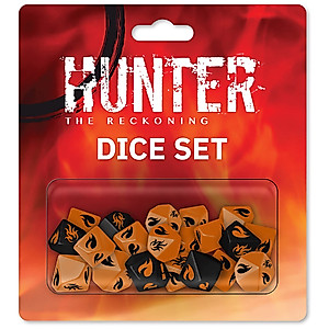 Renegade Game Studios Hunter: The Reckoning 5th Edition Roleplaying Game - Dice Set - Accessory to The Reckoning RPG