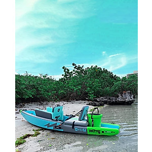 ALIENSX Cooler Tie Down Kit, Tie Down Straps for RTIC YETI Coolers, Cam Buckle Lashing Straps, Secure to Boats, Trailers, Trucks, ATVs and More, Prevent from Slipping (Blue)