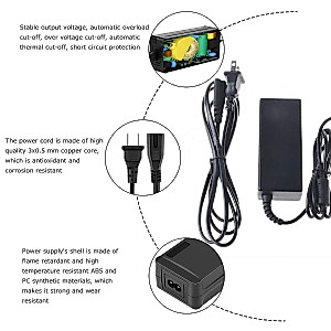 SupplySource AC Adapter for Clover Mini C300 Series Wi-Fi Credit Card Reader DC Power Supply