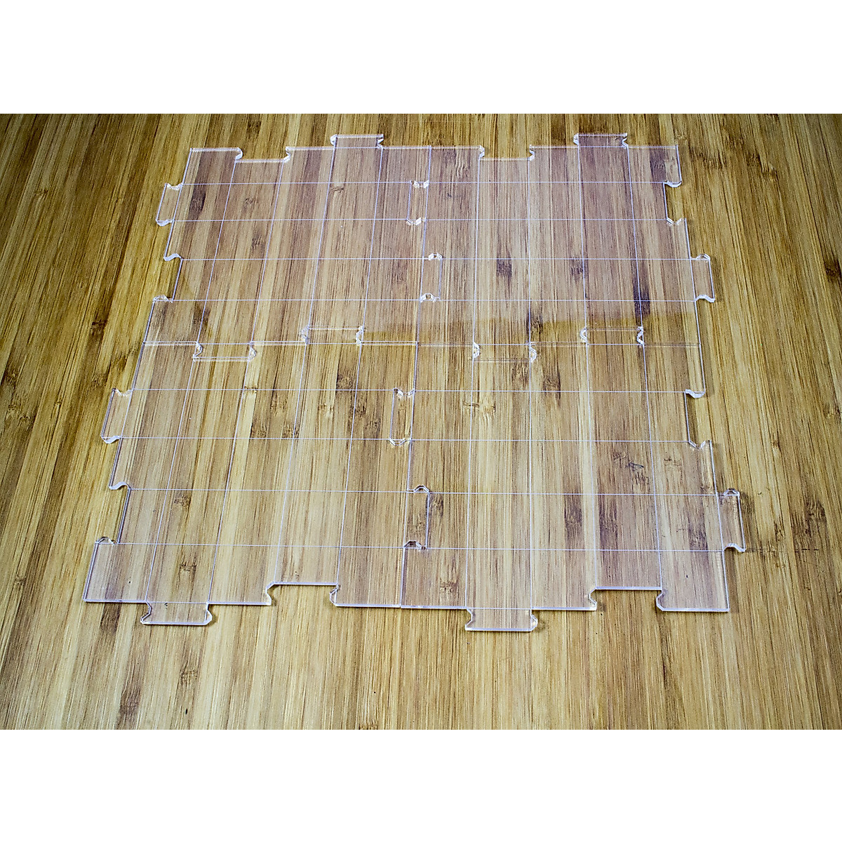 Interchangeable Clear Battle Tiles Great for D&D and RPG Games Combo Pack ~ 4-Small, 4-Big