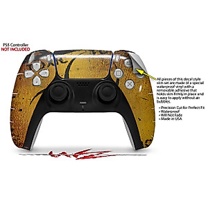 WraptorSkinz Skin Wrap compatible with Sony PS5 DualSense Controller Toxic Decay (CONTROLLER NOT INCLUDED)