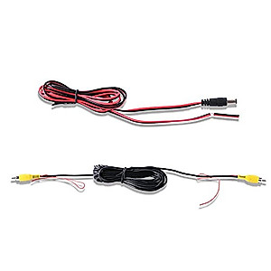 Car Parking Vehicle Backup Camera,Universal High Definition CMOS Mirror Image Waterproof Distance Scale Line