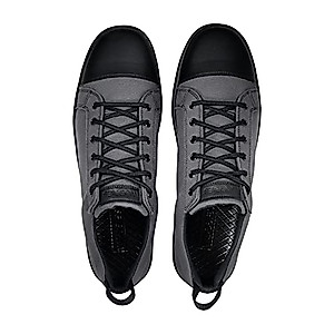 WOOBIES Mod-1 Canvas Cemento Size 8 Shoe Made in America Certified Slip-Resistant Removable Insoles Veteran Owned Business