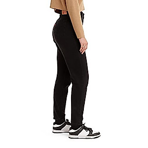 Levi's Women's High Waisted Mom Jeans (Also Available in Plus), Flash Black, 27 Regular