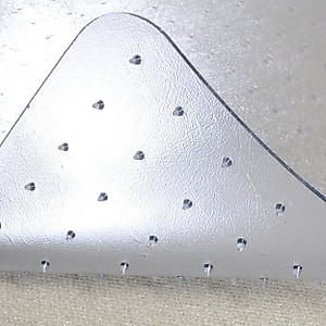 Dimex Low Pile Carpet Office Mat Chair Mat with Lip, 45" x 53" x .11"