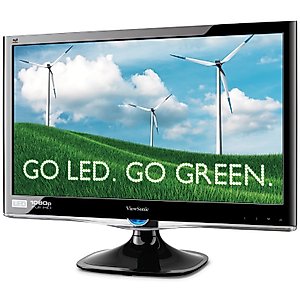 ViewSonic VX2250WM-LED 22-Inch (21.5-Inch Vis) Widescreen Full HD 1080p LED Monitor with Integrated Stereo Speakers