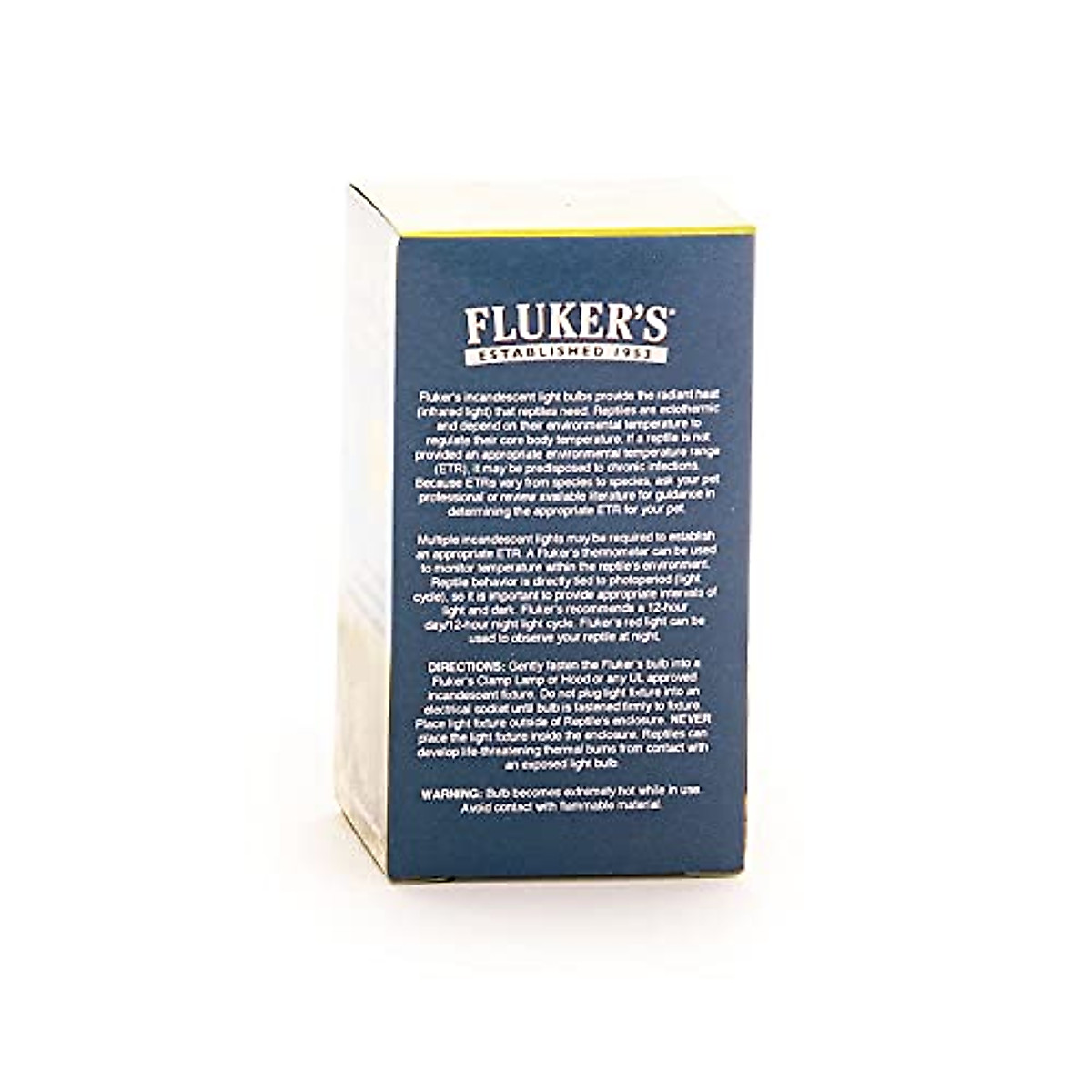 Fluker's Reptile Incandescent Blue Daylight Bulb for Reptiles and Amphibians, 60 Watt
