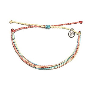 Pura Vida Beach Life Single Bracelet - Handcrafted - 100% Waterproof Wax Coated Accessories