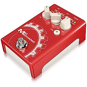 TC-Helicon TC Helicon MIC MECHANIC 2 Ultra-Simple Battery-Powered Vocal Effects Stompbox with Reverb, Echo and Pitch Correction