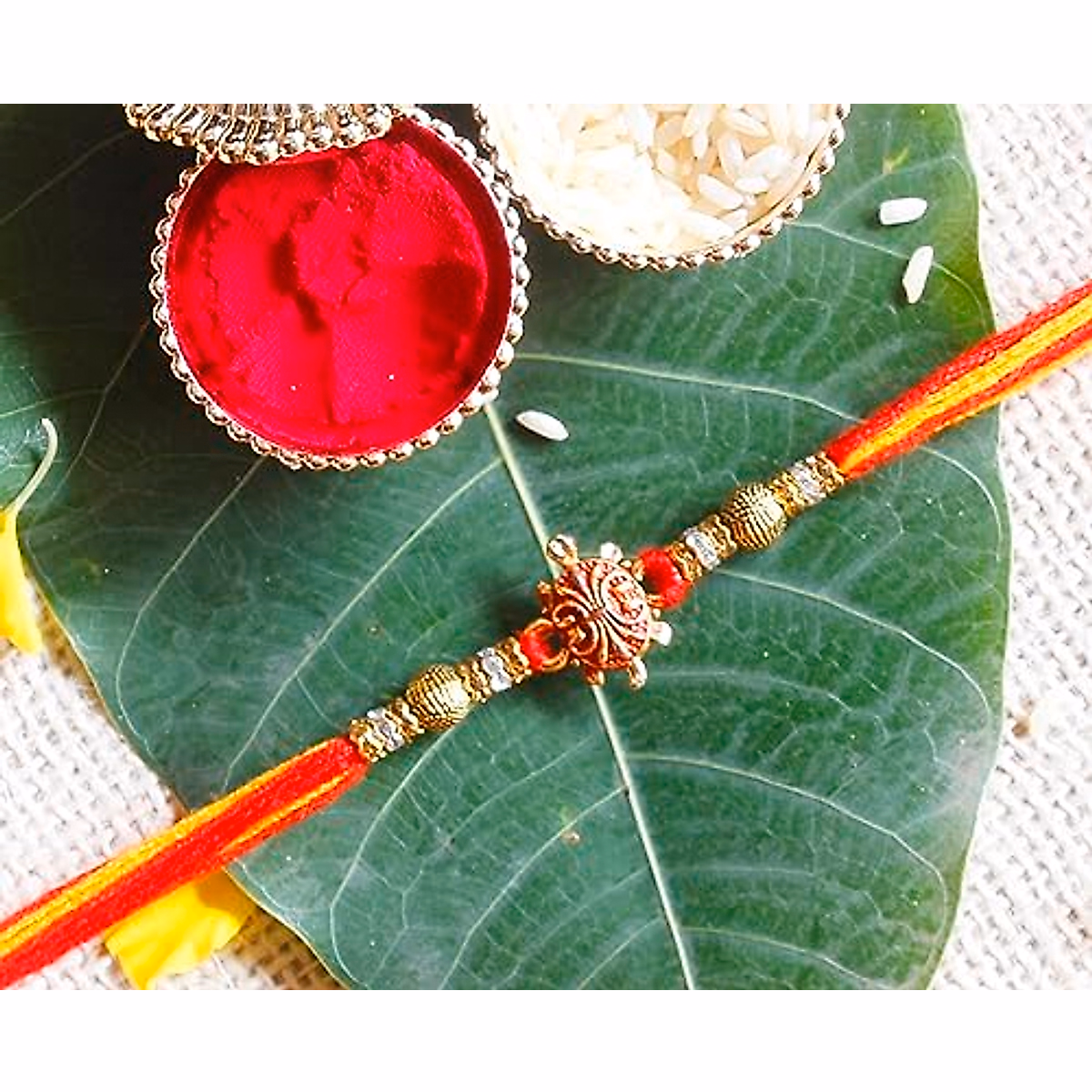 Premium Designer Rakhi for Brother Multicolor Beautiful & Designer Thread Raksha Bandhan Rakhi for Loving Brother Bhai | Rakhi for Small Brother (Lucky Turtle)