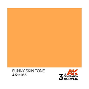 AK Interactive 3rd Gen Acrylic Sunny Skin Tone 17ml
