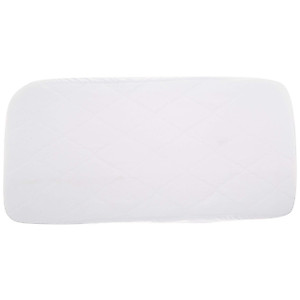 bkb Bassinet Mattress and Mattress Protector, 15" x 30"