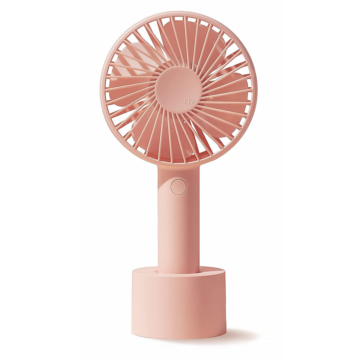 Portable Handheld Fan, Personal Small Mini Battery Operated Desk Fan for Bedroom Camping Outdoor Office Travel (Sakura pink)