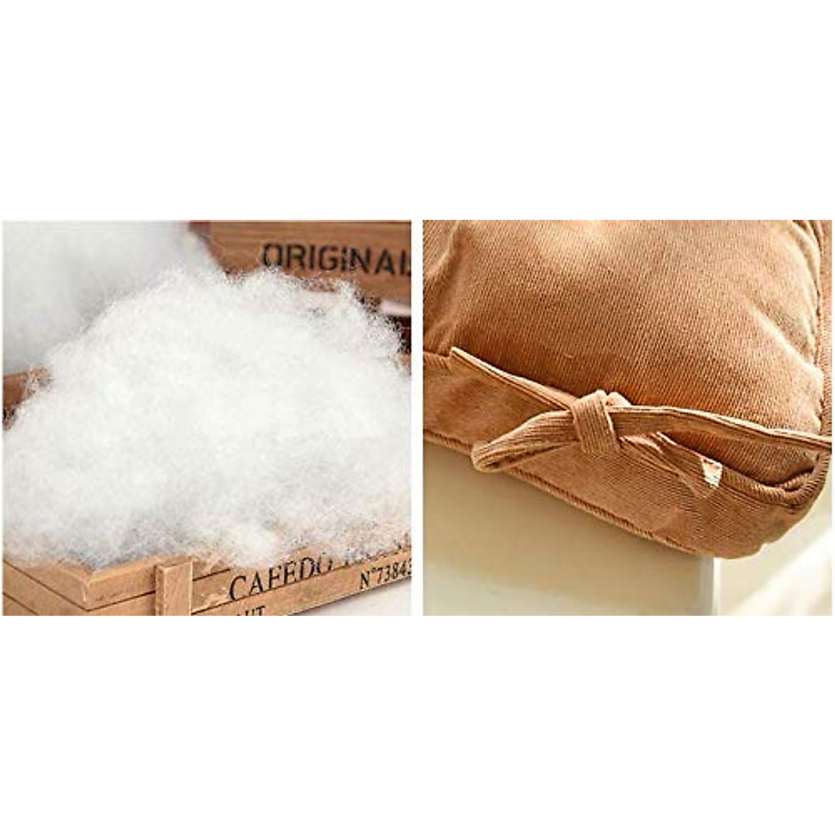 Thicken Soft Chair Cushion Lumbar Pad Square Cotton Tatami Seat Cushion with Tie Non Slip Seat Pad Cover Back Cushion for Car Home Office Dining Room Indoor Outdoor Kitchen Outside Desk Cushion Pillow