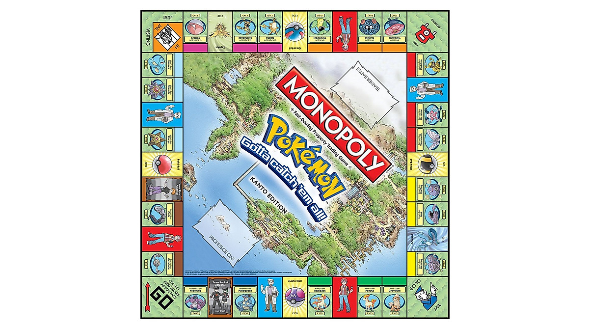 Play MONOPOLY: Pokemon Kanto Edition Now!