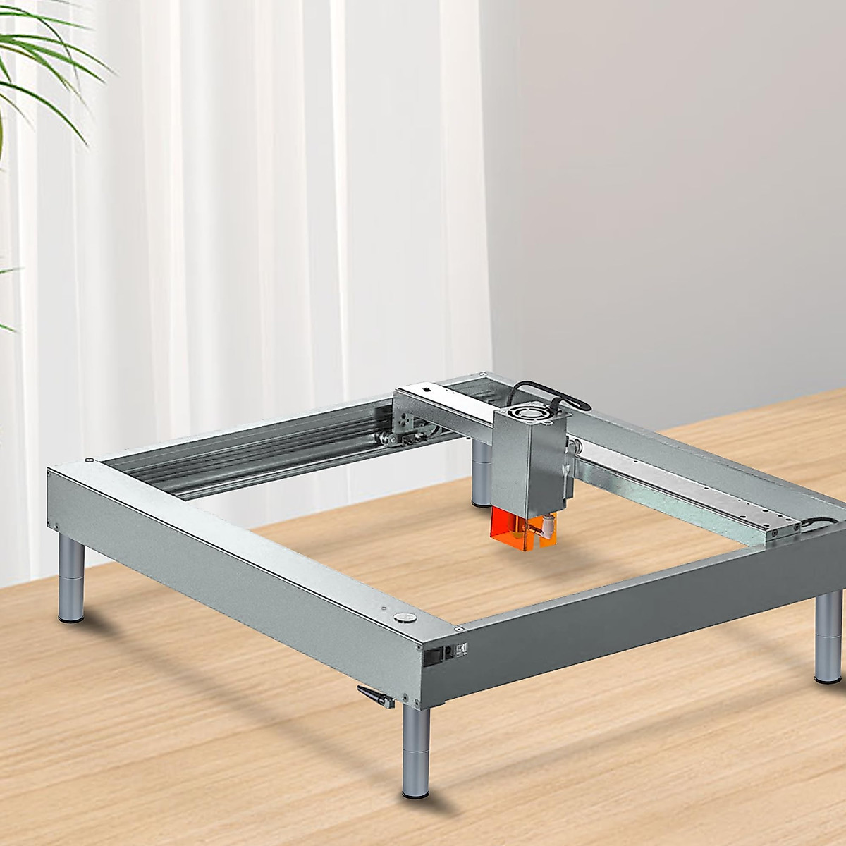 4Pcs Laser Engraver Riser Raiser Footpads Compatible with xTool D1 and D1 Pro Laser Cutter and Engraver Machine (Gray)