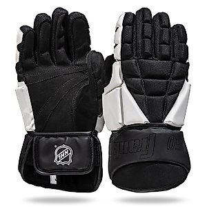 Franklin Sports NHL Street Hockey Gloves - Senior Lightweight Outdoor Roller + Street Hockey Gloves - 12" Inch Outdoor Street Hockey Gloves - Classic Fit - Senior Size