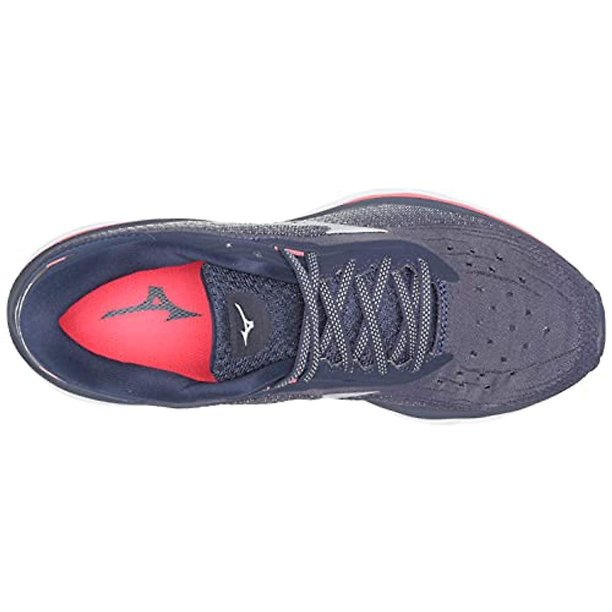 Mizuno Women's Wave Sky 5 Running Shoe, Peacoat, 9