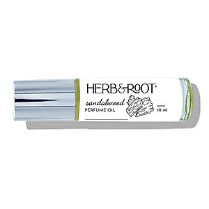 Herb & Root Sandalwood Perfume Oil Rollerball (Roll On) | Single Note Fragrance