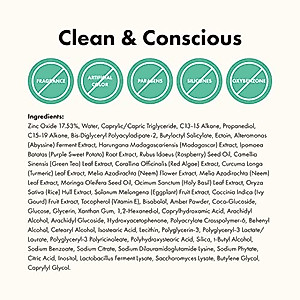 Force Shield Superlight Sunscreen SPF 30 from Hero Cosmetics - Everyday SPF 30 for Acne-Prone Skin with Zinc Oxide, Green Surge, and Extremolytes, Fragrance Free and Reef Safe (50 ml)