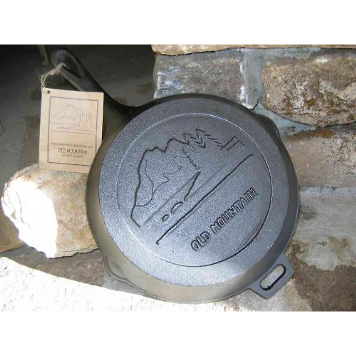 Old Mountain 10103 campfire-cookware, 10.5 in x 2 in, Black