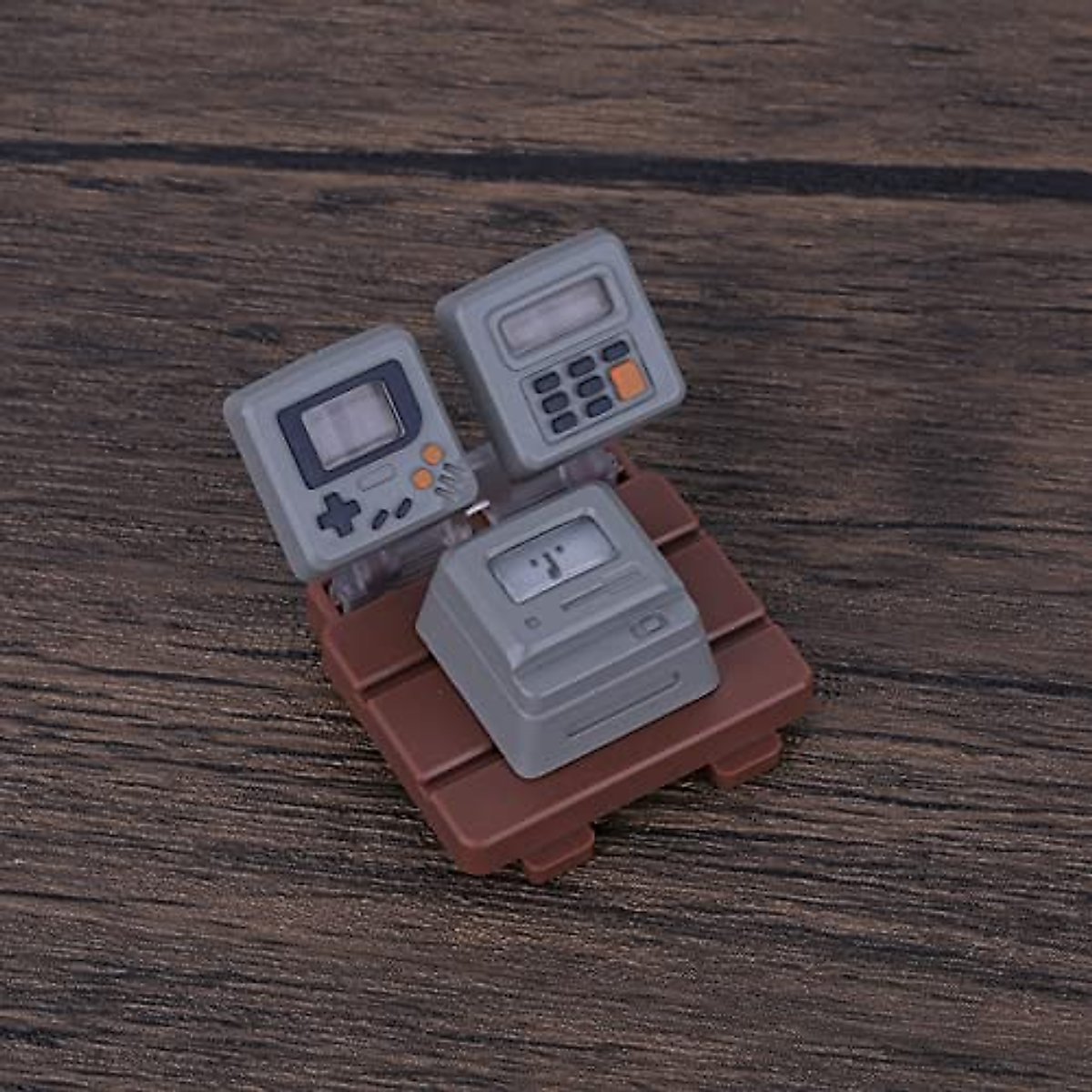 Custom Keycaps - Light Transmission Keycaps - Classic Retro Mechanical Backlit Keyboard Keycap. Suitable for Most MX Switches RGB PC Gamer Mechanical Keyboard (Gray)
