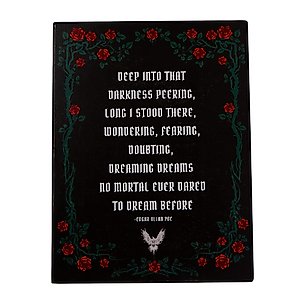 Spirit Halloween The Raven Edgar Allen Poe Poem Sign Decoration