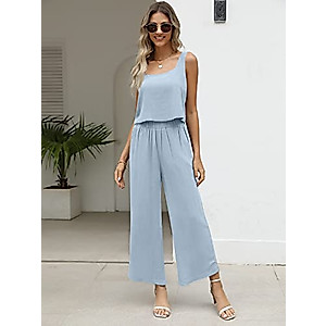 AUTOMET Summer Outfits Casual Beach Wear Brunch Cute Cruise Travel Pajama Comfy Vacation 2 Piece Matching Sets Womens Tracksuits 2023