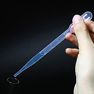 ULAB Scientific LDPE Transfer Pipette, Vol. 7ml, 3ml Graduated, 0.5ml Graduation 155mm, Pack of 100, UTP1002