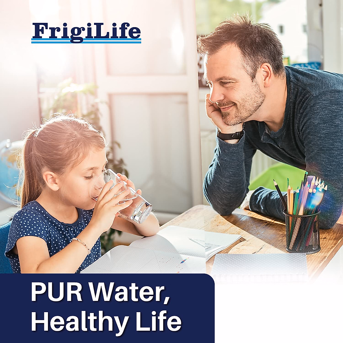 FrigiLife 4396508 Replacement for Whirlpool 4396510, EDR5RXD1, NLC240V, PNL240V, 4396508p, 4396547, 4392857, 9010, LC400V, WF-NLC240V, 46-9010, Everydrop Filter 5 Refrigerator Water Filter, 4PACK