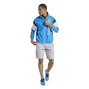 Reebok Training Essentials Linear Logo Full Zip Jacket, Horizon Blue, S