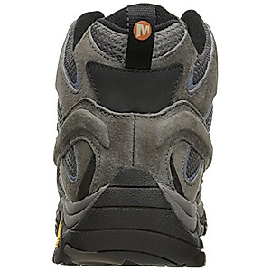Merrell Women's Moab 2 Mid Waterproof Hiking Boot, Granite, 8 M US