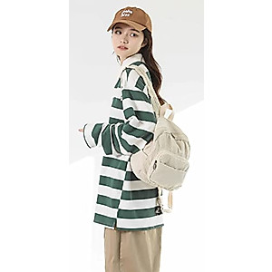 MaxxCloud Aesthetic Jeans Backpack for Women Men, Casual Denim Daypack Handbag Purse, Lightweight Rucksack Shoulder Bag (602 black)