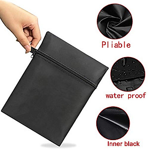 Patio Heater Cover 420D Heavyduty, Outdoor Garden Treasures Heater Covers for Standing Heater, Gas Heater Tower Accessories(89in,Total Black)