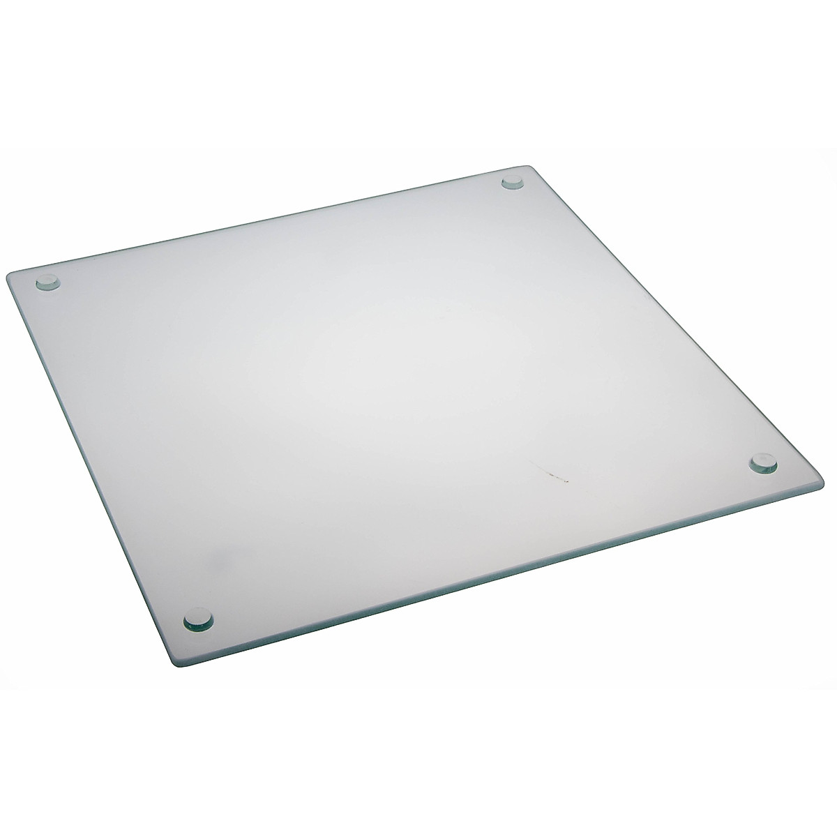 Clear Glass Cutting Board - Non-Slip, Shatter-Resistant, Durable, Stain-Resistant, and Dishwasher Safe - 12 x 15.75 inches