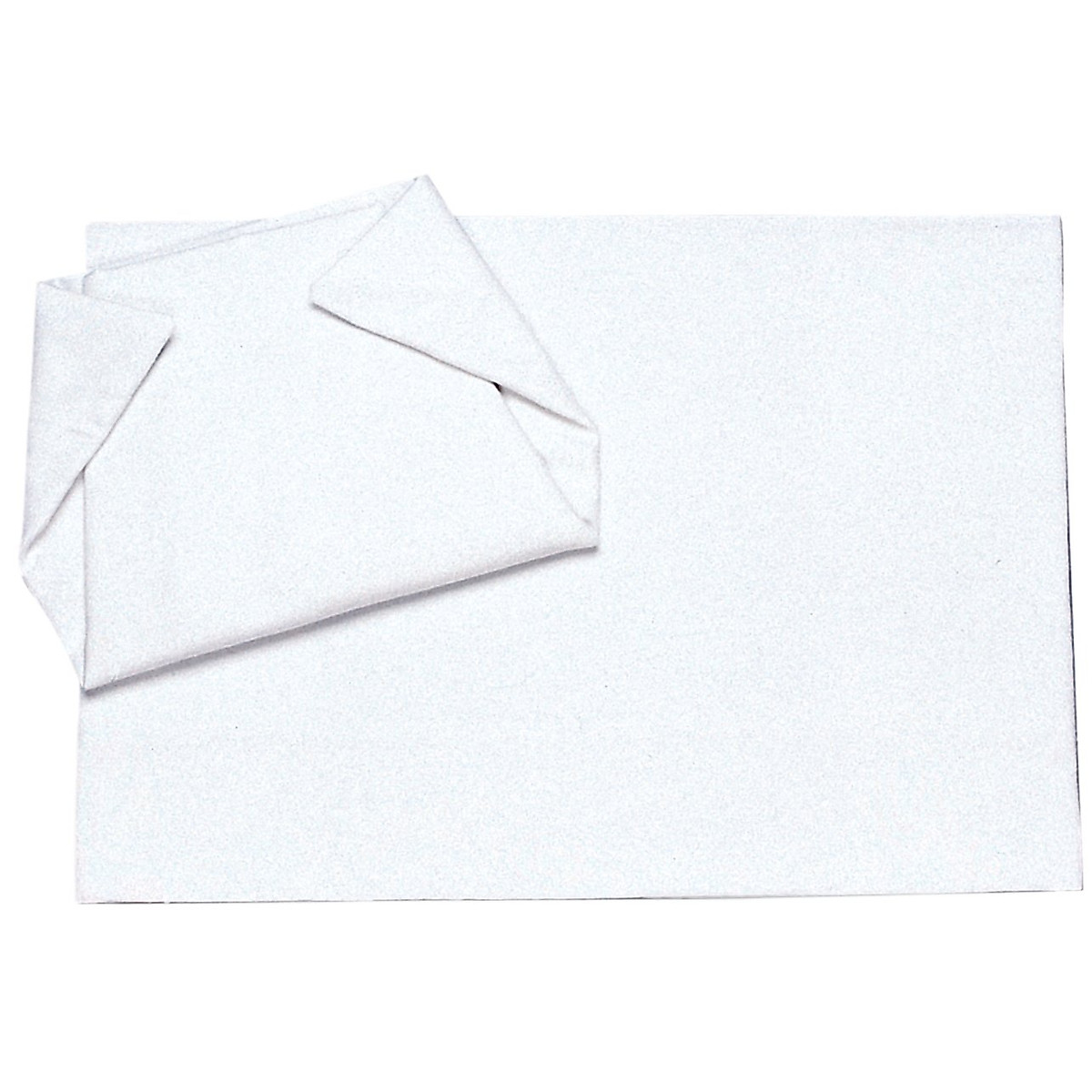 Kushies 6 Pack Washable Flat Diapers, White